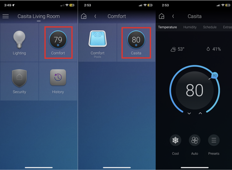 How To Setup Thermostat Schedules - Programmed Living